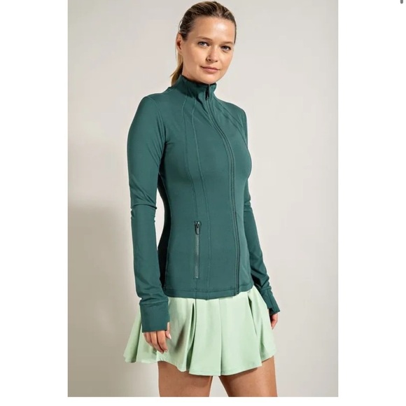 Rae Mode | Jackets & Coats | Teal Butter Fitted Define Jacket | Poshmark